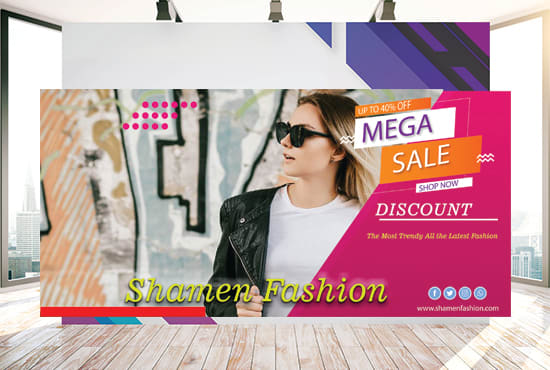 Design an attractive shopify header,banner for your store by ...