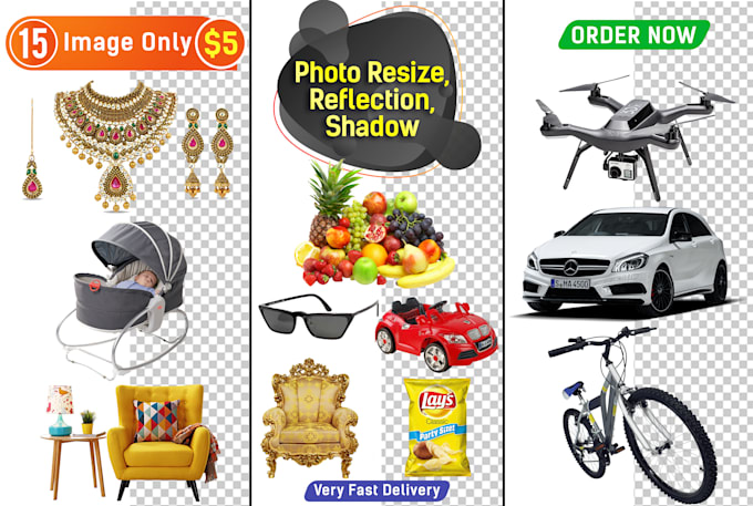 Do product background remove, edits, and resize in 3 hours by ...