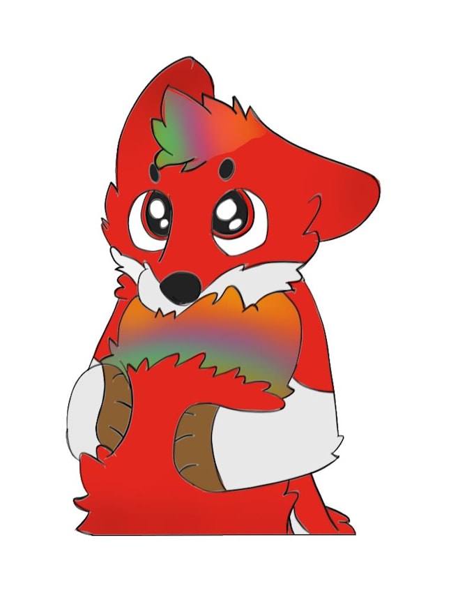 Design or draw your own furry character by Ukumedraws | Fiverr