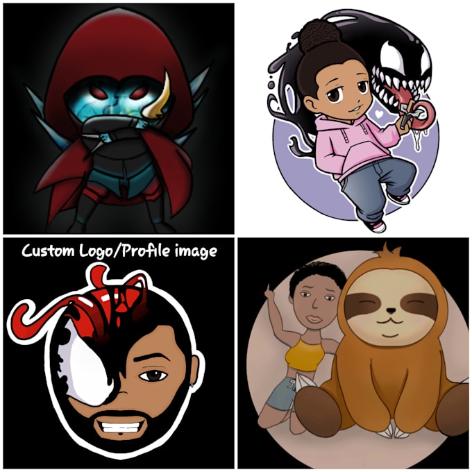 Make custom graphics for your twitch channel by Kassmichi | Fiverr
