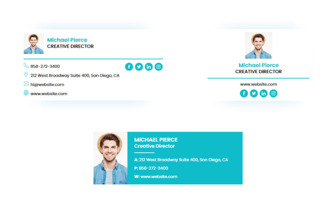 Create professional clickable html email signature by Themesrare | Fiverr Create professional clickable html email signature by Themesrare | Fiverr