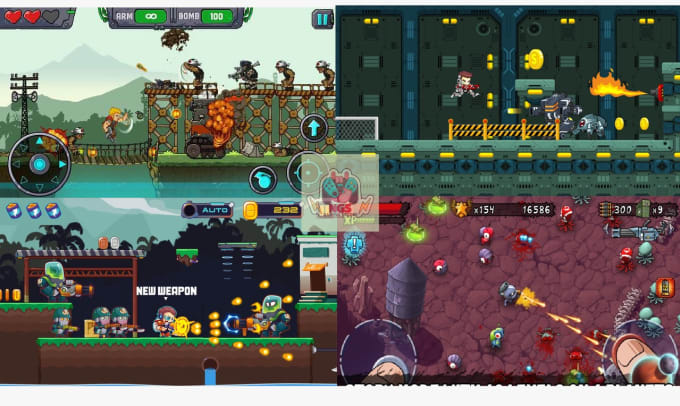Create 2d shooting platformer game with unity engine by Haiderraza777 ...