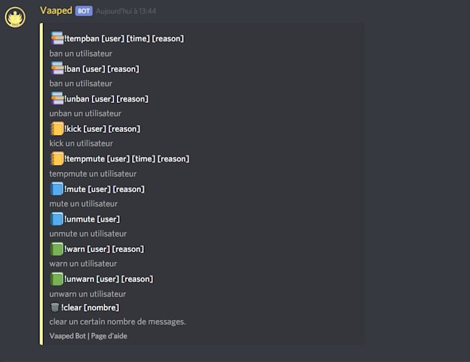Make you moderation discord bot by Discordbotdev | Fiverr