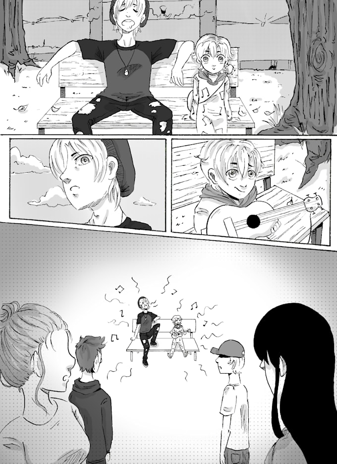 Draw one shot comic by Mandybot | Fiverr