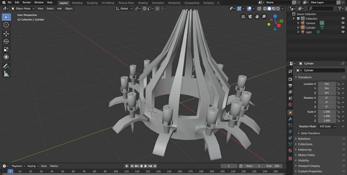3d model 1 simple object by Yumuffin | Fiverr