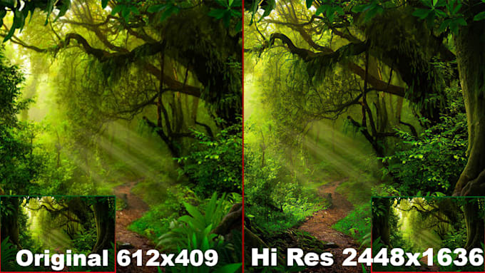 Convert low res image or texture to high resolution by Slayer77 | Fiverr