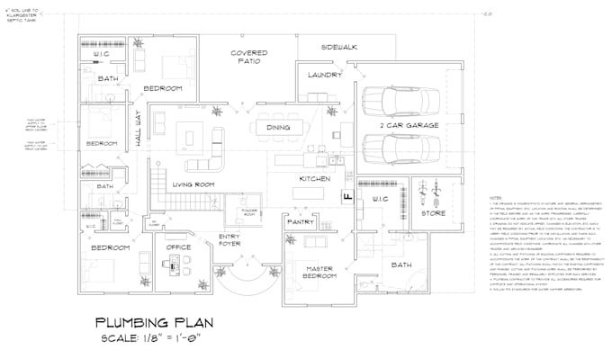 Design electrical plan and plumbing plan for permit by Quick_permits ...