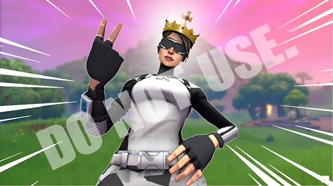 Make you a 3d fortnite thumbnail by Mattlewis123 | Fiverr