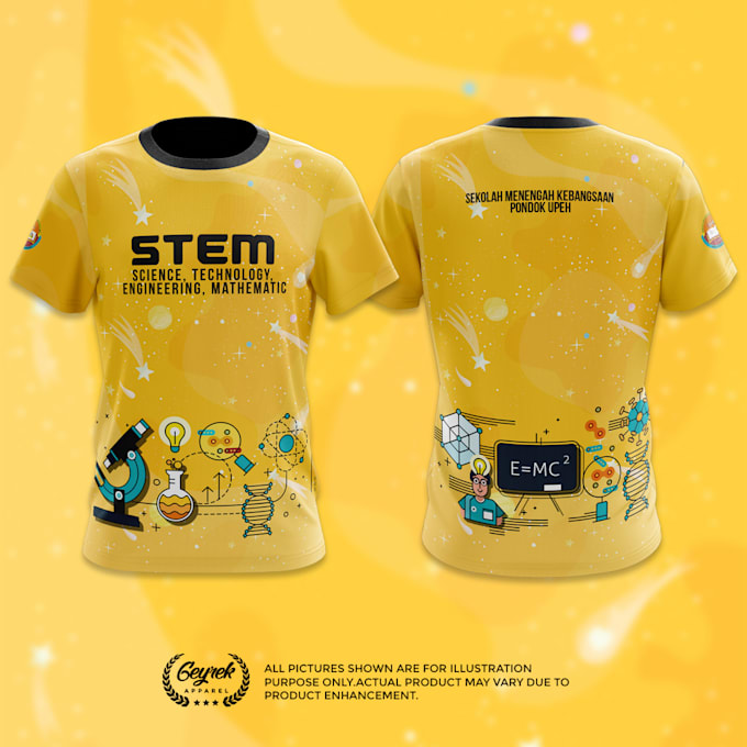 Make custom full sublimation design apparel by Penxelstudio | Fiverr