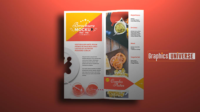 Design premium and multiple fold brochure by Graphicsunivrse | Fiverr