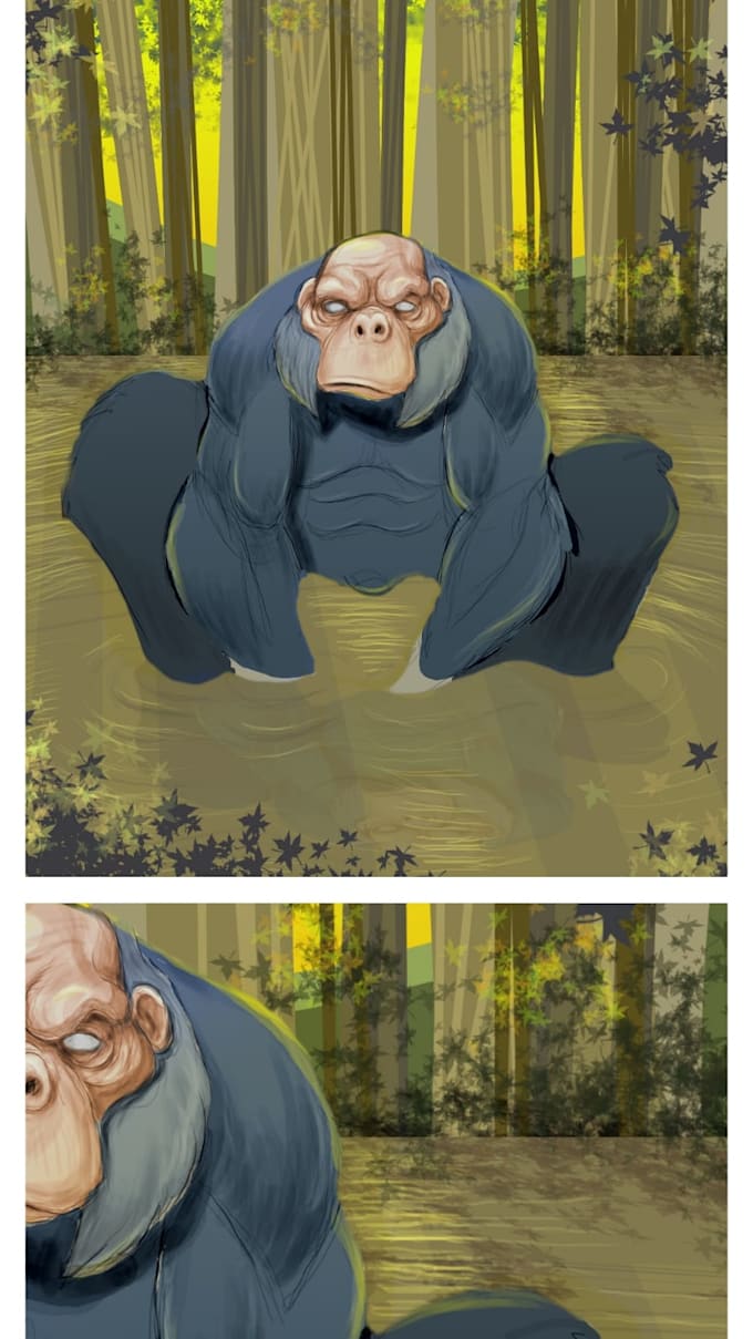 Draw amazing digital characters and scenes by Maurirodriguez | Fiverr