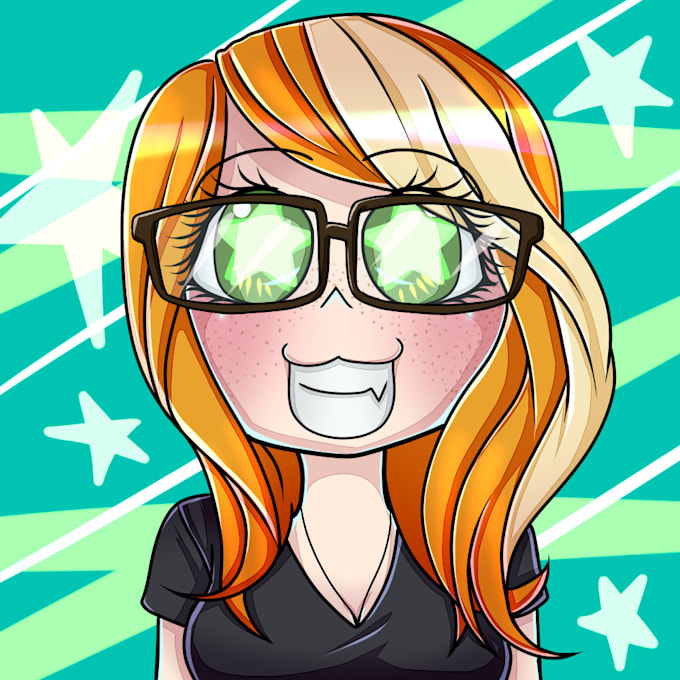 Make anime style profile pictures for youtube and twitch by Starxid ...