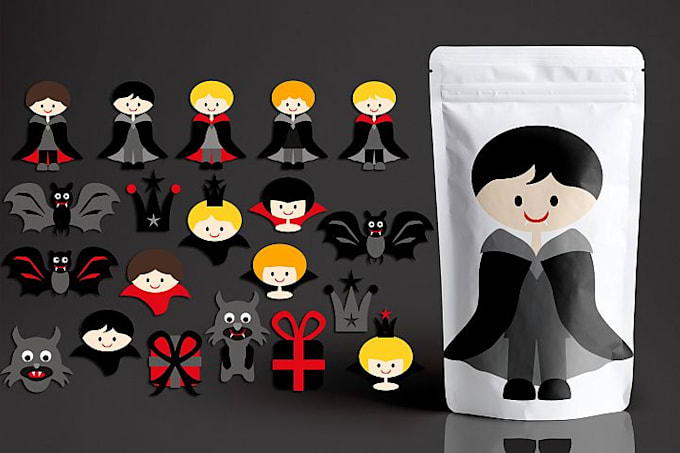 Provide vampire boys halloween clip art illustrations by Haddi37463 ...