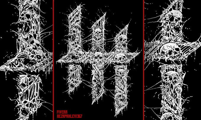 Create design metal illustration by Rezapahlevi367 | Fiverr