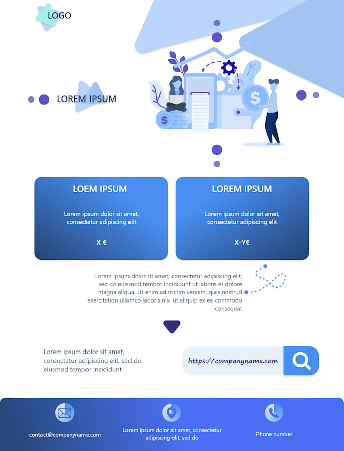 Do flyers and business card in adobe xd by Ioanaenescu | Fiverr