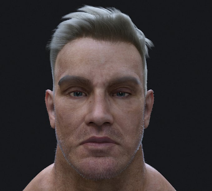 Do a hyper realistic face by Mansourelmalik | Fiverr