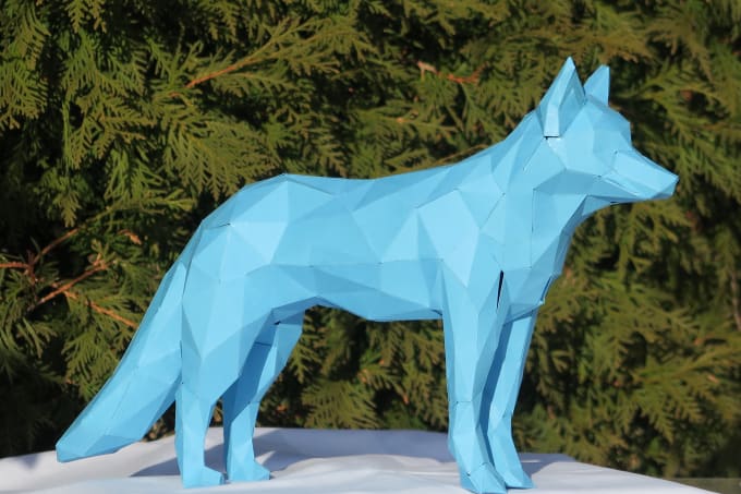 Design a custom papercraft model for your 3d model by Creatago | Fiverr