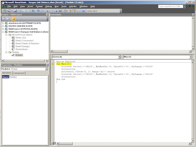 Create macros or scripts in visual basic for excel sheets by ...