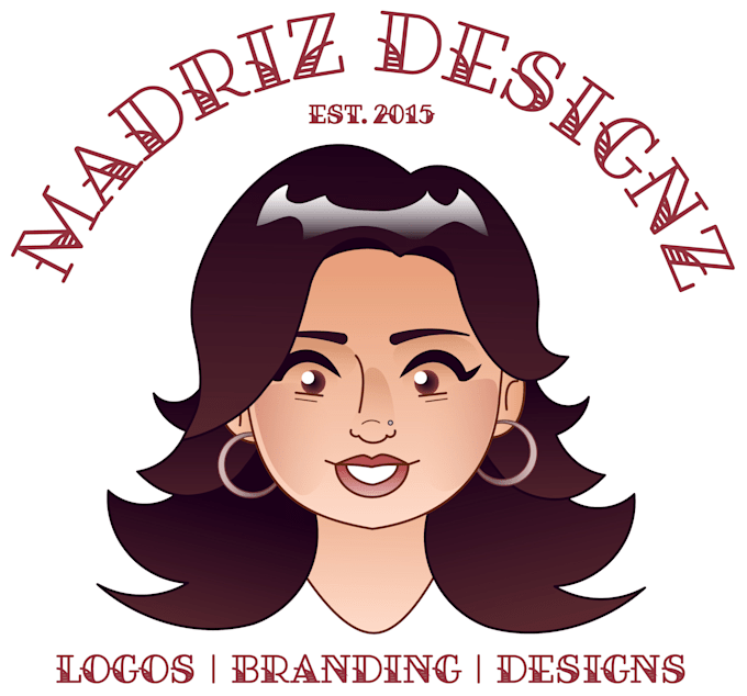 Design a custom character logo for your brand by Madrizdesignz | Fiverr