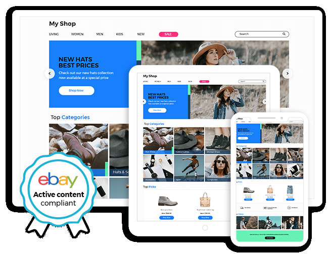 Design stunning ebay store front and listing template by Rehman7657 ...