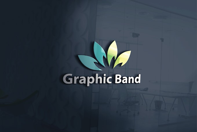 Creat professional clean, minimal 3d logo design for you by ...