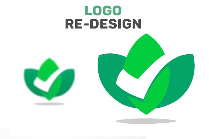Redesign your logo low quality pixilated to high quality psd by ...