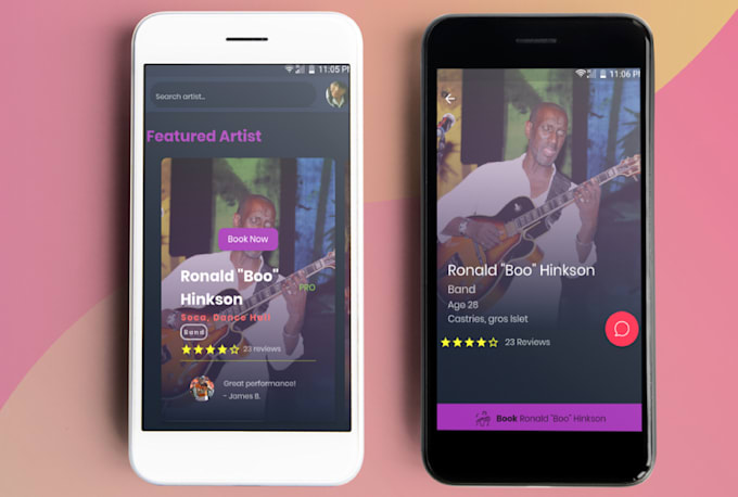 Convert app design to flutter user interface by Bentonvolney | Fiverr