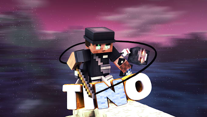 Design minecraft 3d logo by Struffy | Fiverr