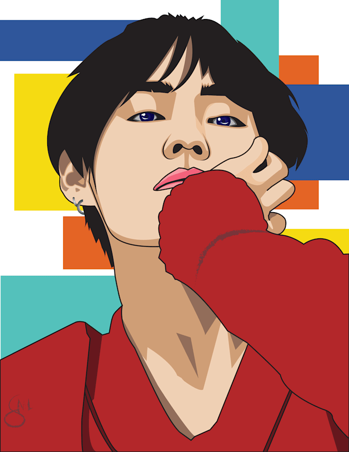 Do vector tracing or turn an image into a low poly art style by ...