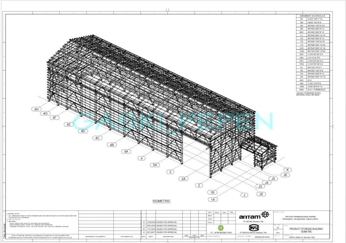 Create tekla modeling and shop drawing by Gaski_pepen | Fiverr