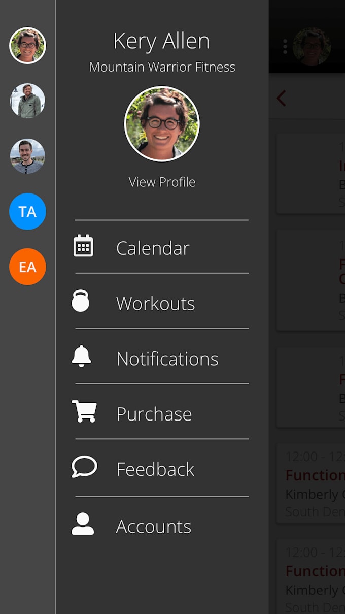 Design a stunning, interactive mobile app prototype by Cameroneshgh ...