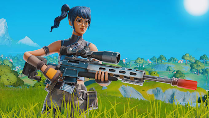 Make a realistic fortnite blender thumbnail by Bibsbro234 | Fiverr