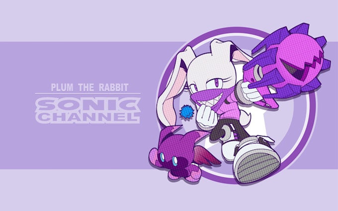 Draw your oc in sonic channel style by Milkaddicc | Fiverr