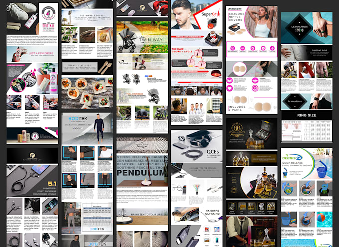 Create amazon ebc enhanced brand content a plus by Byhudson | Fiverr