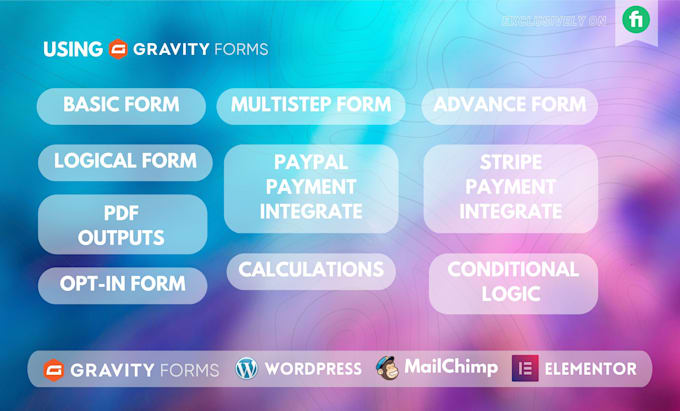 Install gravity form plugin create survey form multistep form payment form by Moshiurkazi | Fiverr