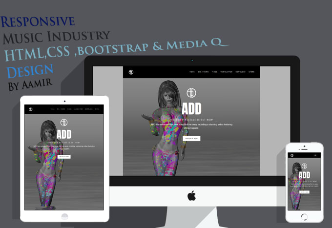 Develop fully responsive front end websites using bootstrap by ... Develop fully responsive front end websites using bootstrap by ...
