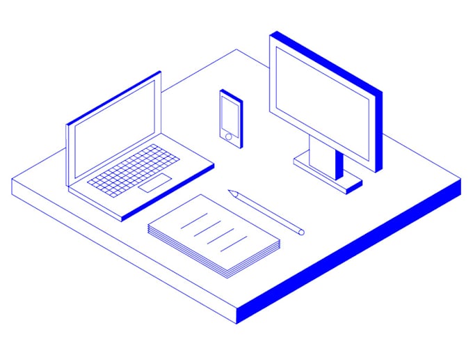 Draw isometric cute scenes by Ewazak | Fiverr