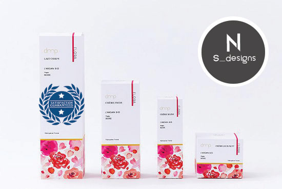 Design box tube and custom label design of your product by Seerat ...