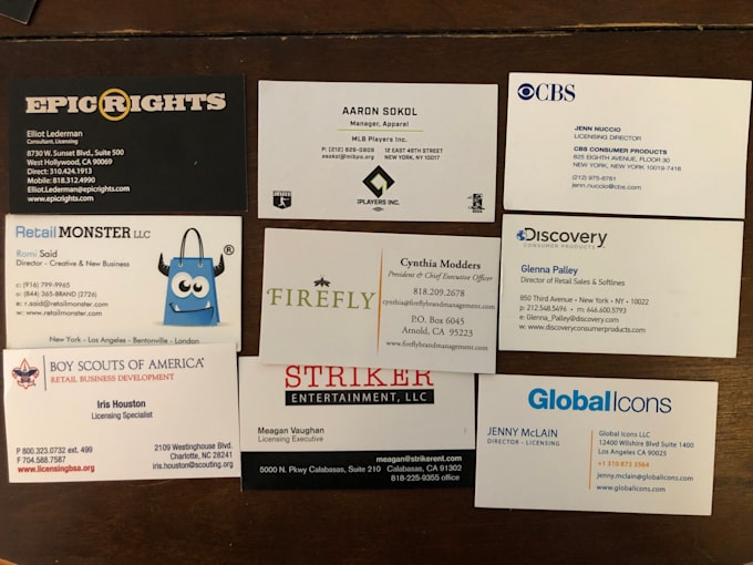 Do accurate data entry from business cards to excel sheet by Dani ...