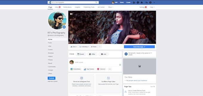 Make a business based facebook fan page by Alid_hasan | Fiverr