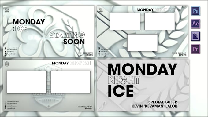 Design your podcast overlay and graphics by Cardinalitytv | Fiverr