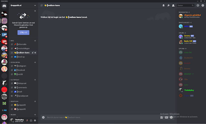 Make a professional discord setup for you by Theitalyboy | Fiverr