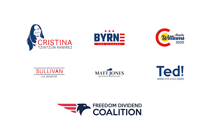 Make modern political logo design by Mf_digitalart | Fiverr