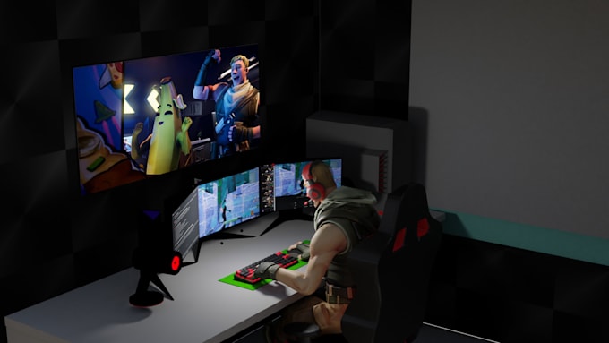 Design a 3d fortnite thumbnail by Znovadzns | Fiverr
