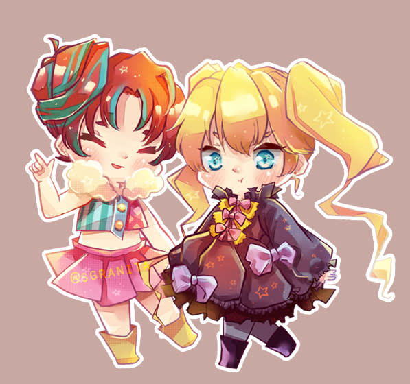 Draw cute chibi characters in anime style by Sgranita | Fiverr
