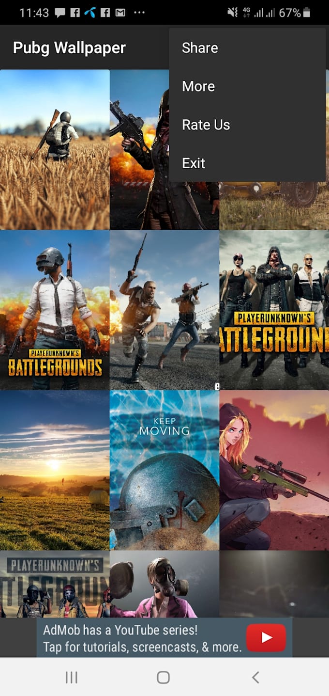 Make an android wallpaper app with back end firebase by Muhammadidris1 ...