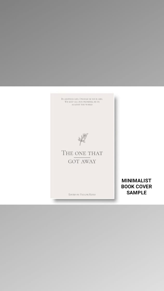 Do a simple book cover by Sennypai | Fiverr