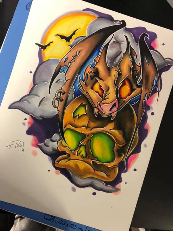 Create a new school tattoo flash sheet by Gauntmuseart | Fiverr