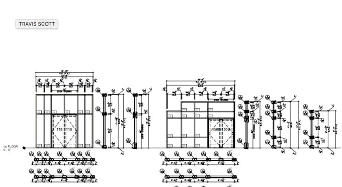 Draw cad, for aluminum storefront, or any floorplan by Stevengunawanli ...