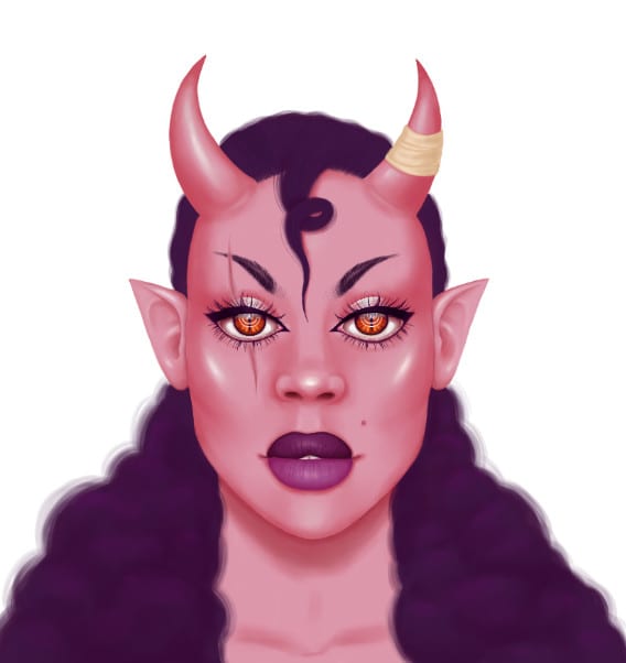 Draw realistic oc and personal portraits by Cabbagekidd | Fiverr